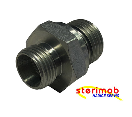 Hrdlo M22x1,5/M27x2 - 18L s gum.